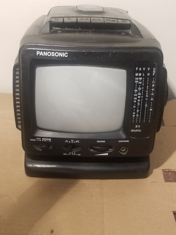 Vintage Rare Excellent 1982 Panasonic MicroTV Television With recorder ...