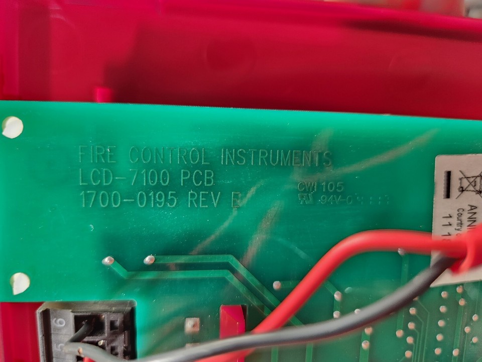 Gamewell FCI LCD-7100, 80 Character LCD Annunciator, 100% Functional w ...