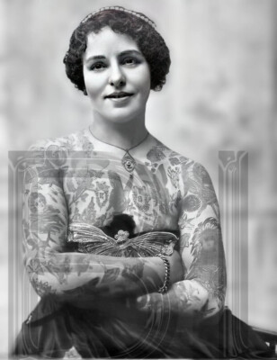 Vintage Tattoo Image 14 x 11" Photo Print | eBay