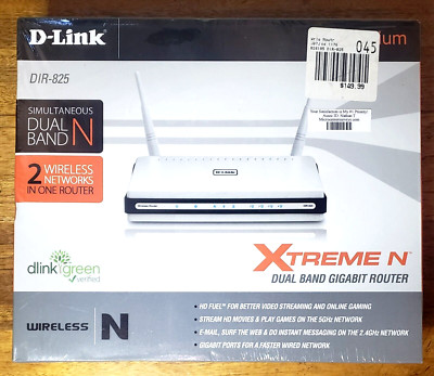 D-Link Xtreme N DIR-825 300 Mbps 4-Port Gigabit Wireless N Router (NEW ...