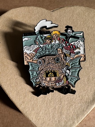 🔥Howl's Moving Castle Sophie/Howl Calcifer Enamel pin! I Studio Ghibli ...