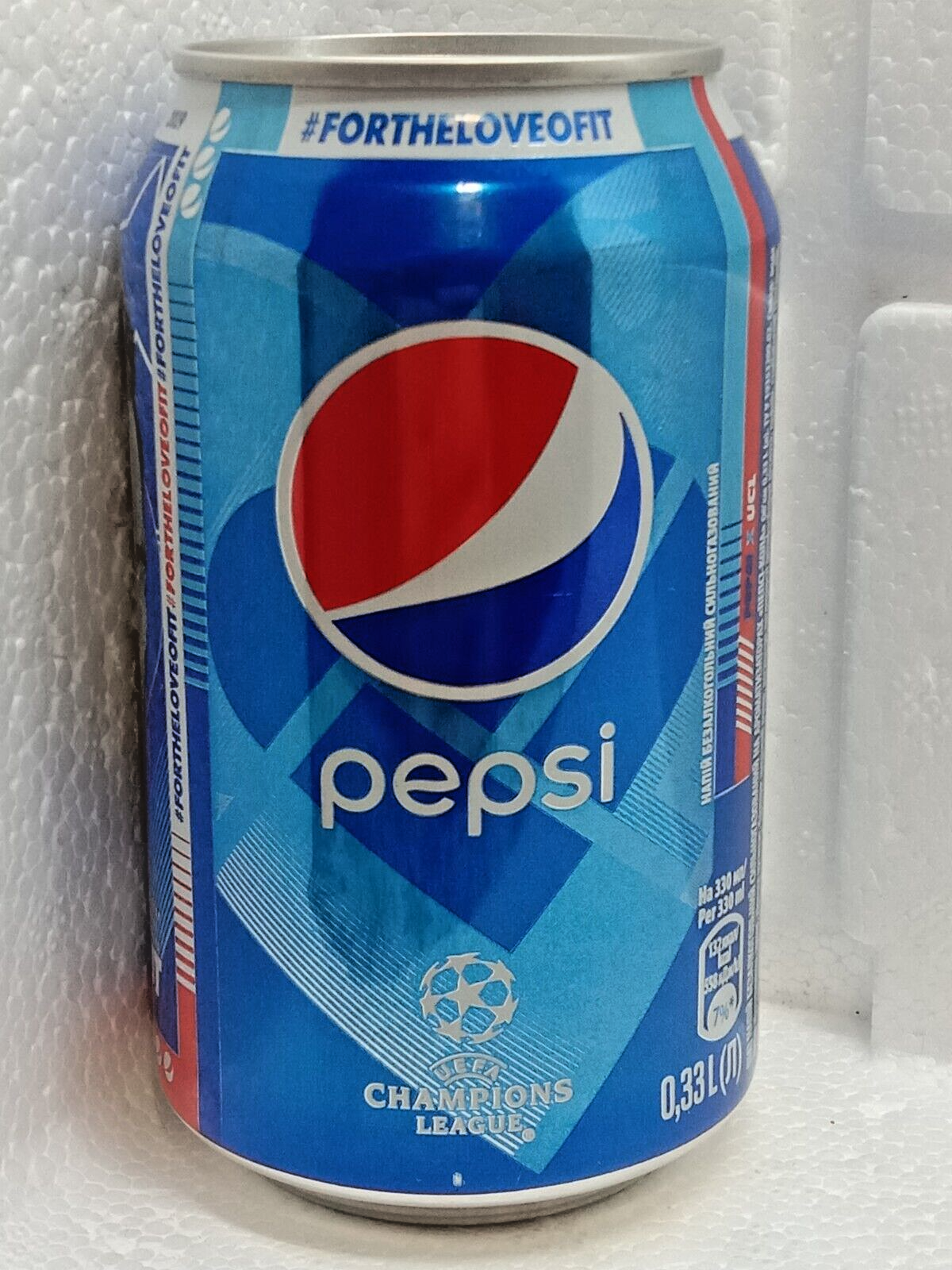 Empty Pepsi Can Soccer Player MESSI UEFA Champions League 2019 Ukraine ...