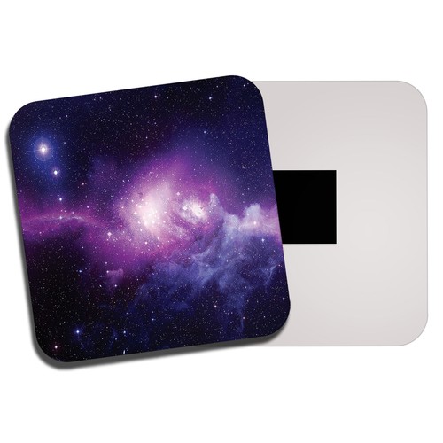 Purple Nebula Fridge Magnet - Galaxy Space Stars Solar System Sci-Fi ...