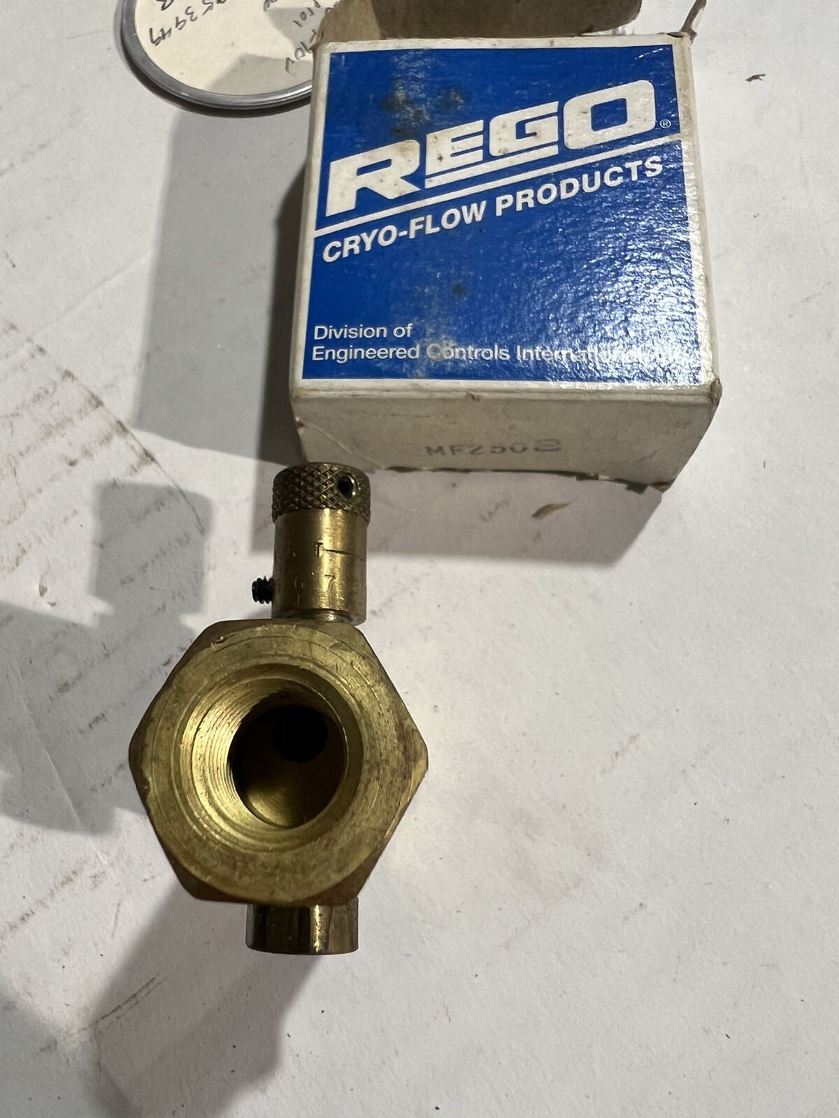 REGO MF250B VALVE FLOW CONTROLS MF SERIES BRASS | eBay