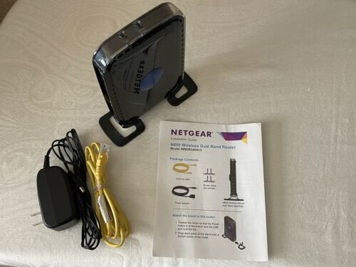 Netgear N600 Wireless Dual Band Router 4-Port Internet WNDR3400v3 | eBay