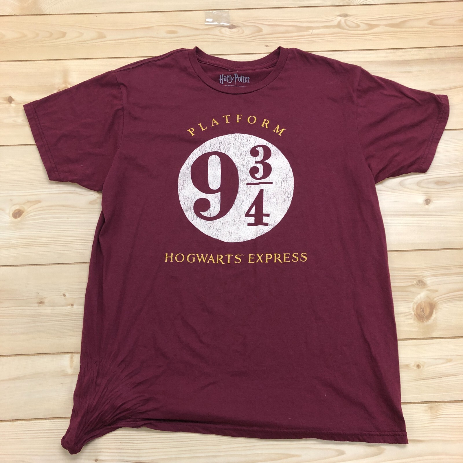 Harry Potter Red Platform Hogwarts Express Short Slee… - Gem