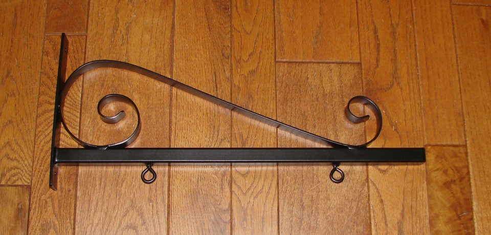 Metal Sign Hanger Bracket - 24" - Amish Made - Well Built for Shop Home ...