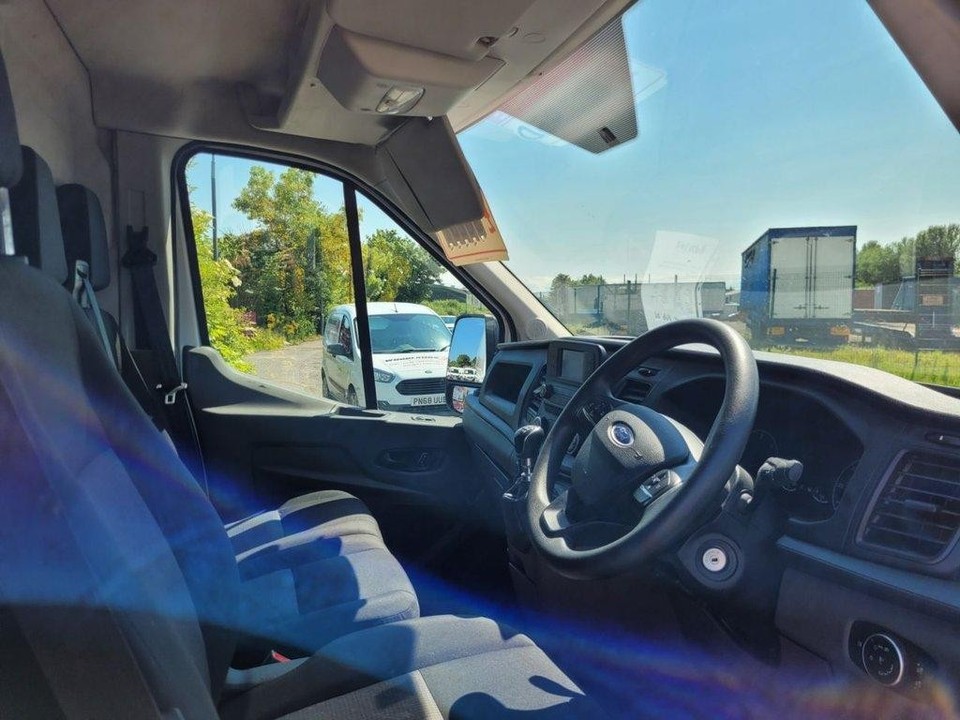 2020 ON 70 PLATE FORD TRANSIT 350 LEADER TDCI 130BHP RWD XLWB JUMBO ...