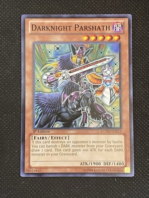 YuGiOh! - Darknight Parshath LCYW-EN213 Common 1st Edition Near Mint | eBay