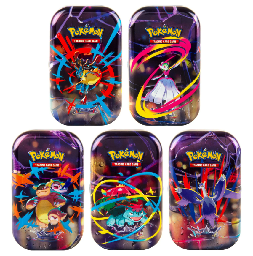 Pokémon TCG: Mega Evolution Heroes Mini Tins Whole Display Factory ...