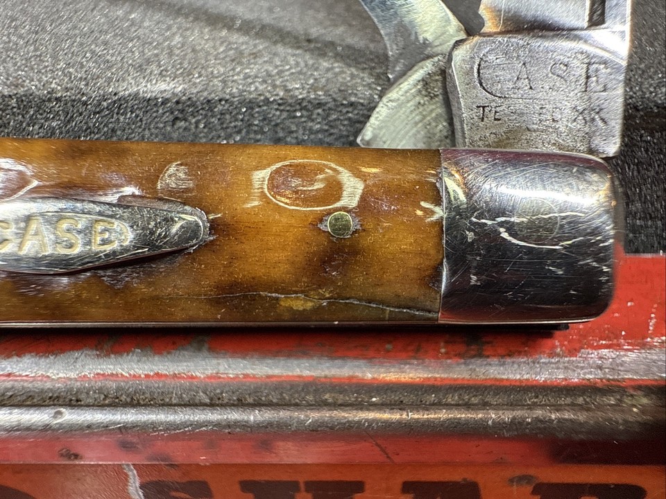 case tested knife 1920-1940 6285 Doctors Knife, Green Bone 2 Blade | eBay