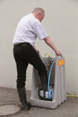 Boot Cleaner, Farm, Building site, automatic boot cleaner, Cemo stable ...