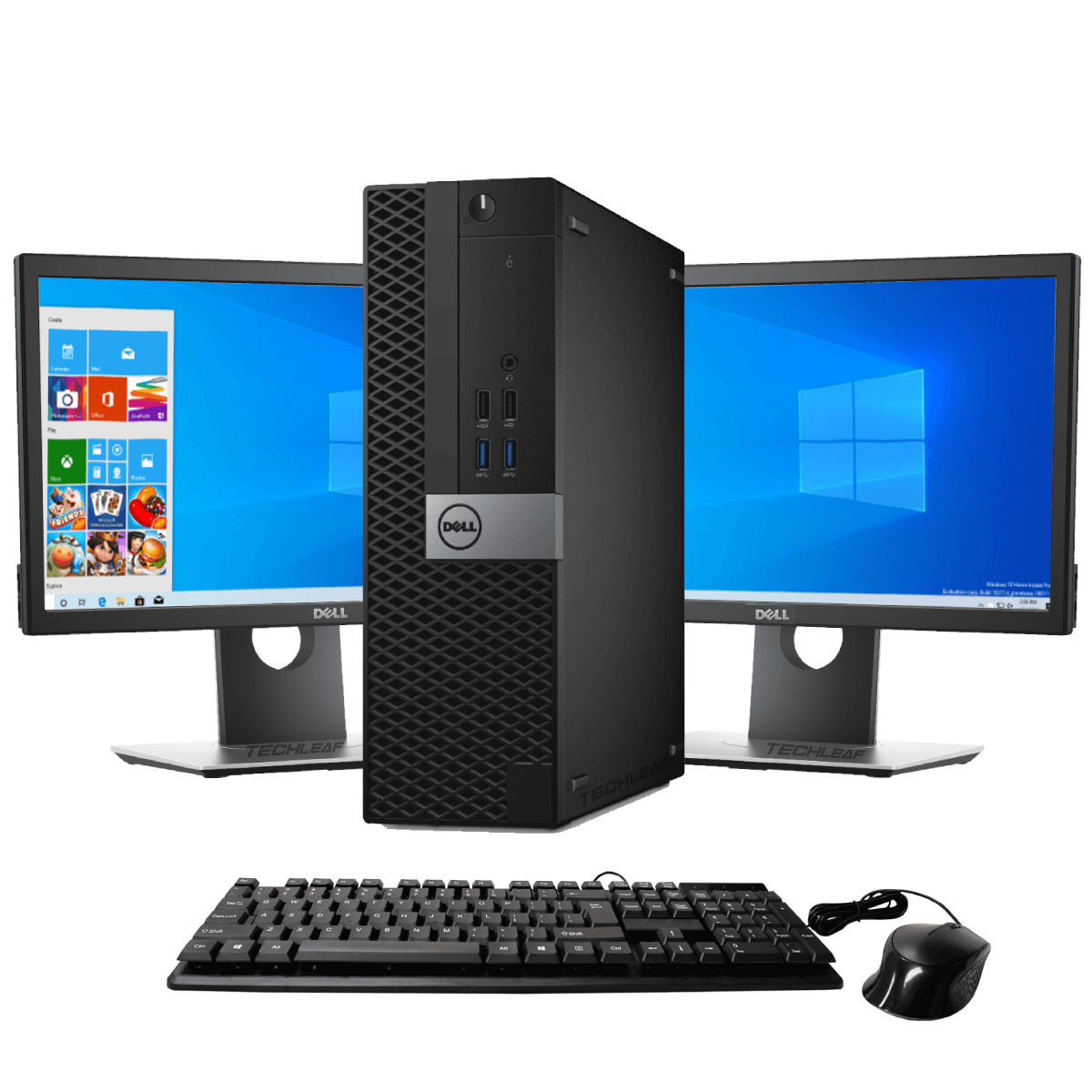 Dell Desktop Computer PC i5, up to 32GB RAM, 4TB SSD, 24" LCDs, Windows ...