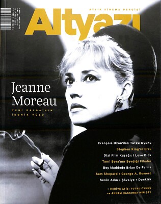 Turkish Magazine September 2017 Jeanne Moreau Cover RARE | eBay