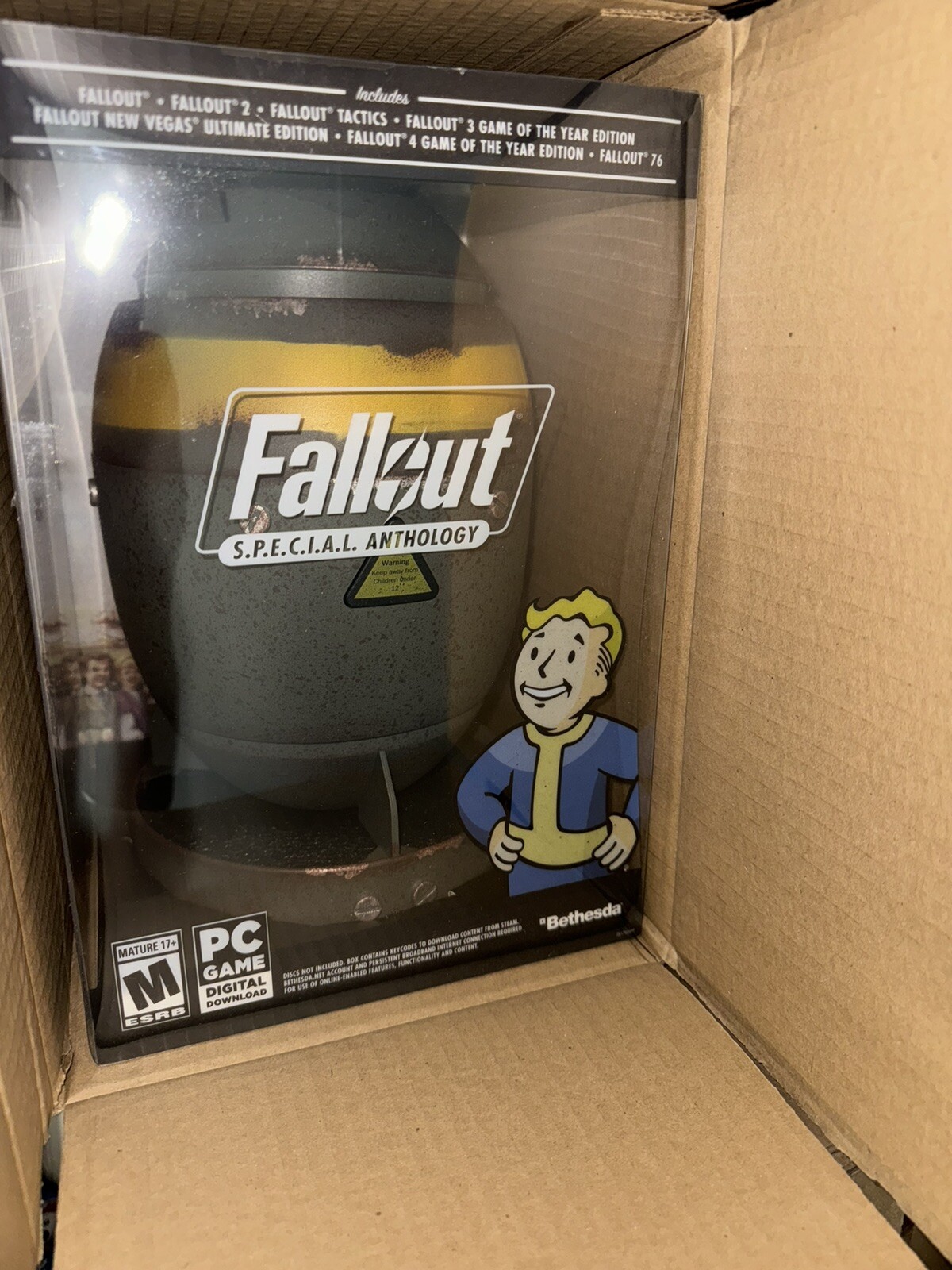 Bethesda Fallout S.P.E.C.I.A.L. Anthology Edition (Codes in Box) PC ...