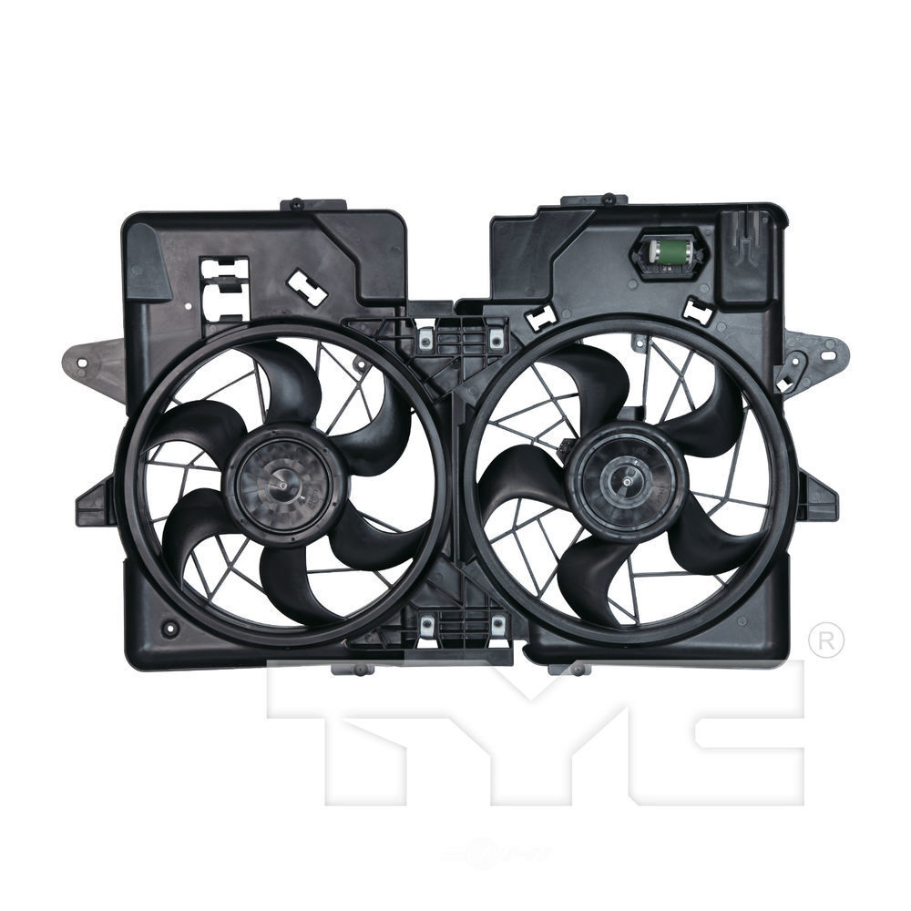 Dual Radiator and Condenser Fan Assembly TYC 620660 for sale online | eBay