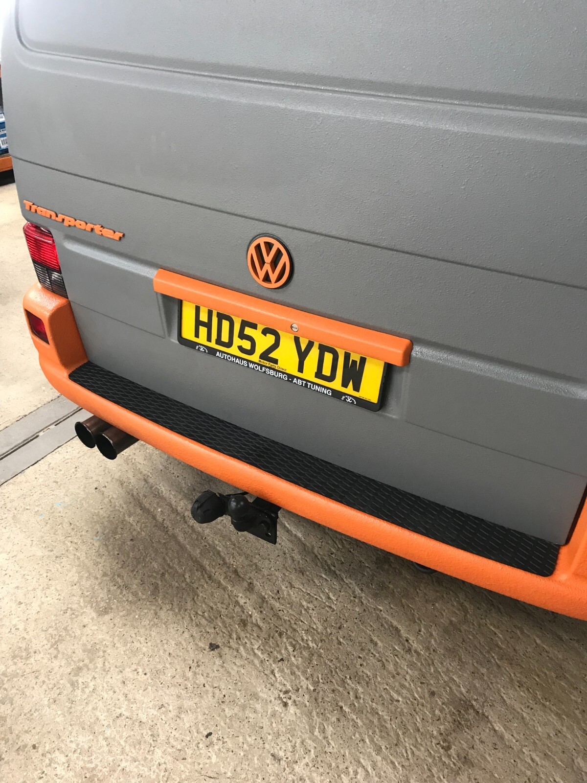 VW T4 REAR BUMPER PROTECTOR | eBay UK