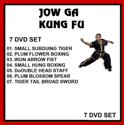 JOW GA KUNG FU Series 7 DVD SET Hung Gar Choy Li Fut Forms ...