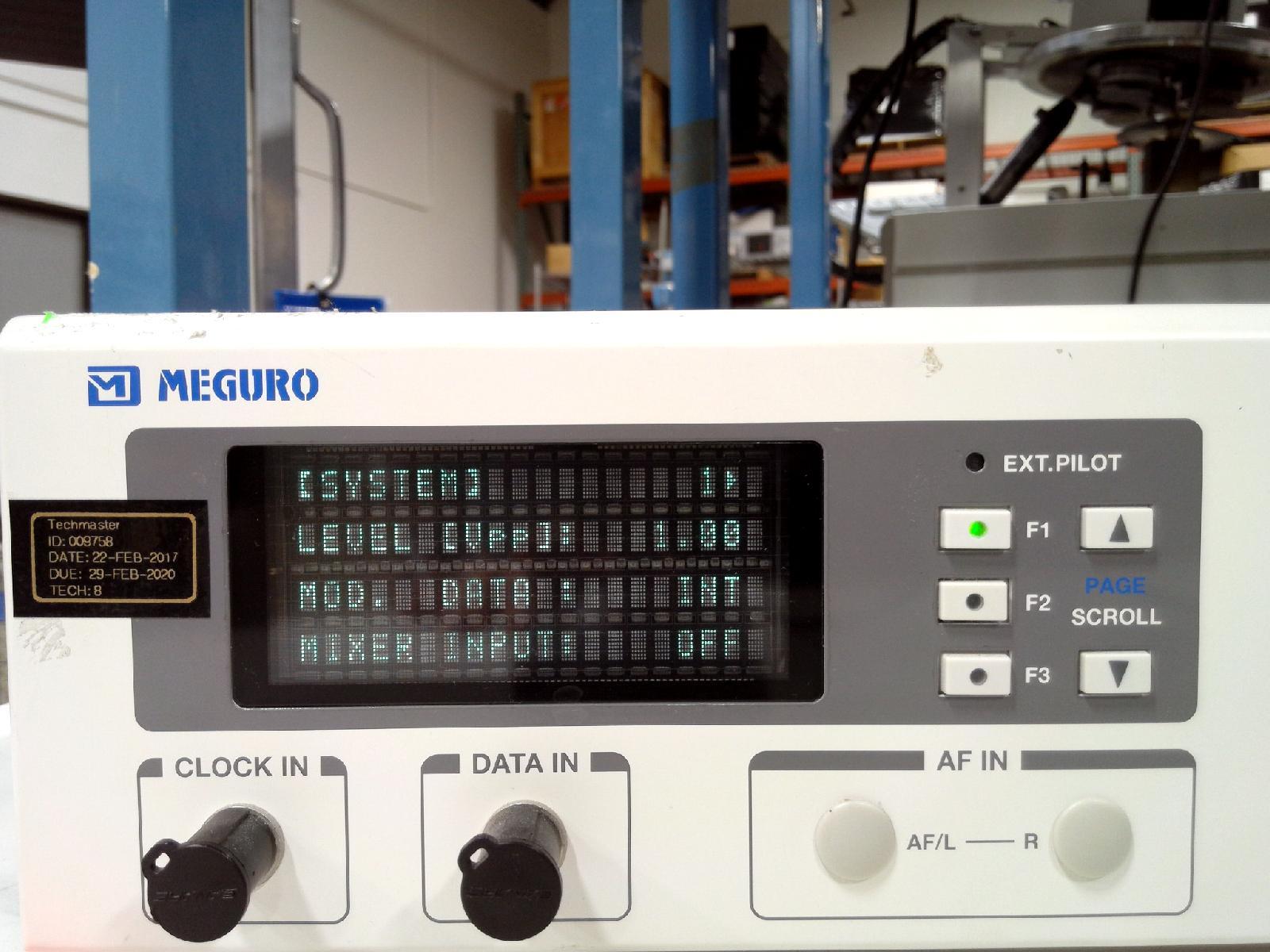 Meguro / Keisoku MSG-2174 FM Multiplex Signal Generator Opt 002 Mod 106 ...