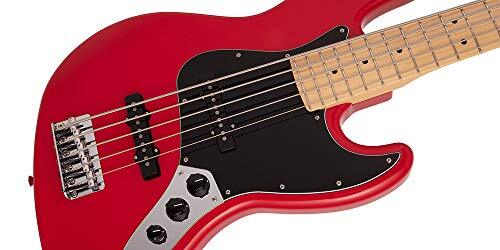 Fender Made in Japan Hybrid II Jazz Bass V Maple Modena Red B08ZLVP57W ...