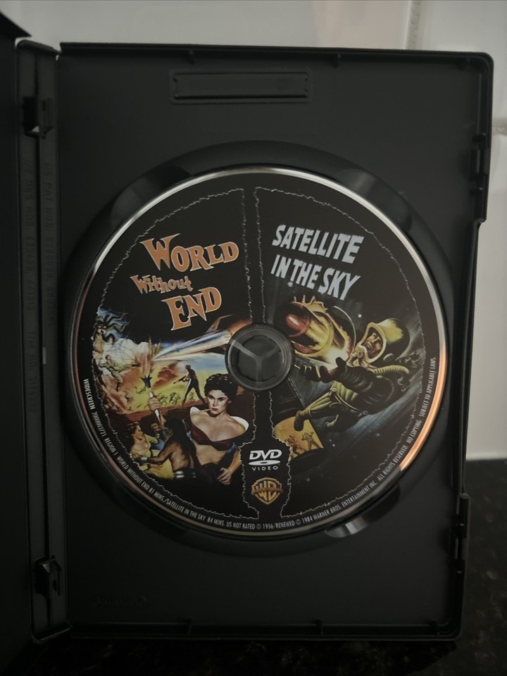 World Without End & Satellite in the Sky DVD 1956 Sci-Fi Double Feature ...