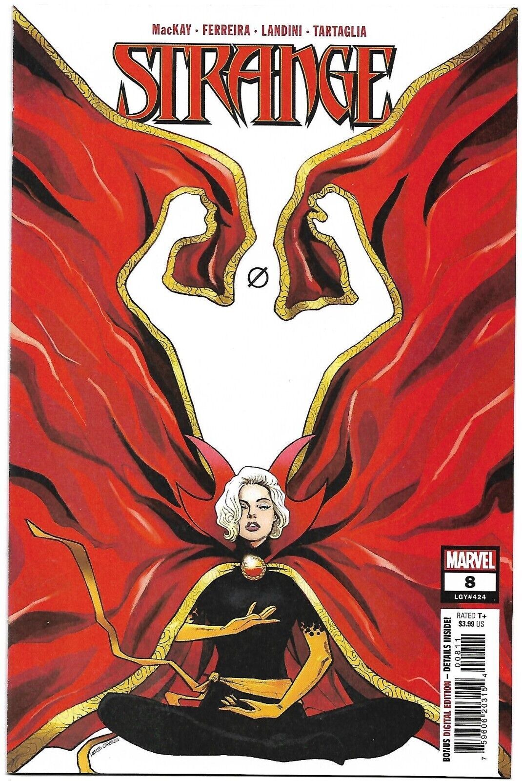 Strange #8 2022 Unread Lee Garbett Main Cover Marvel Comics Jed MacKay ...