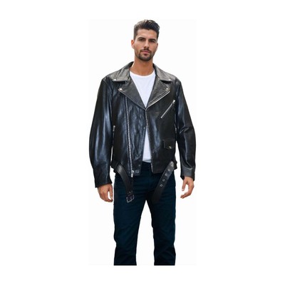 First Mfg Men's Fillmore Motorcycle Leather Jacket | eBay