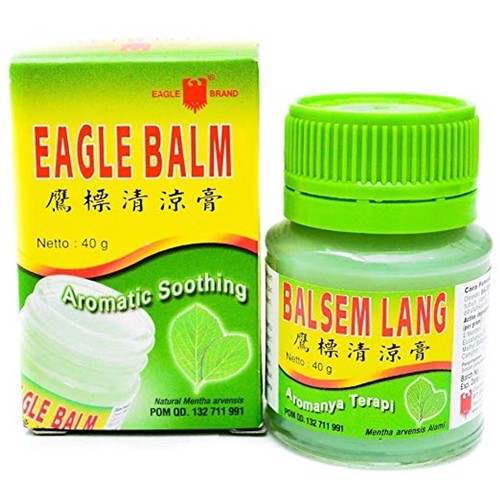 1 Dozen 10gm x 12 BALSEM LANG Eagle Hot Balm for Muscular Pain Relief ...