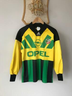 IRELAND 1992 1994 GOALKEEPER FOOTBALL SHIRT JERSEY ADIDAS VINTAGE LONG ...
