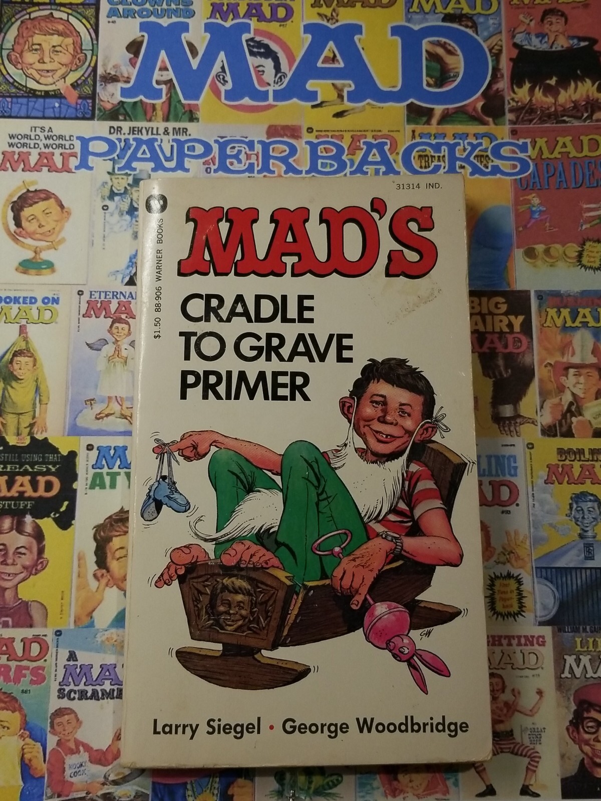 MAD Magazine Paperback Book: CRADLE TO GRAVE PRIMER 1979 Warner 6th ...