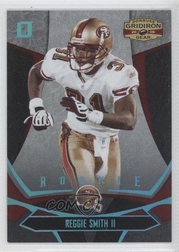 2008 Donruss Gridiron Gear Platinum O's /25 Reggie Smith II #183 Rookie ...