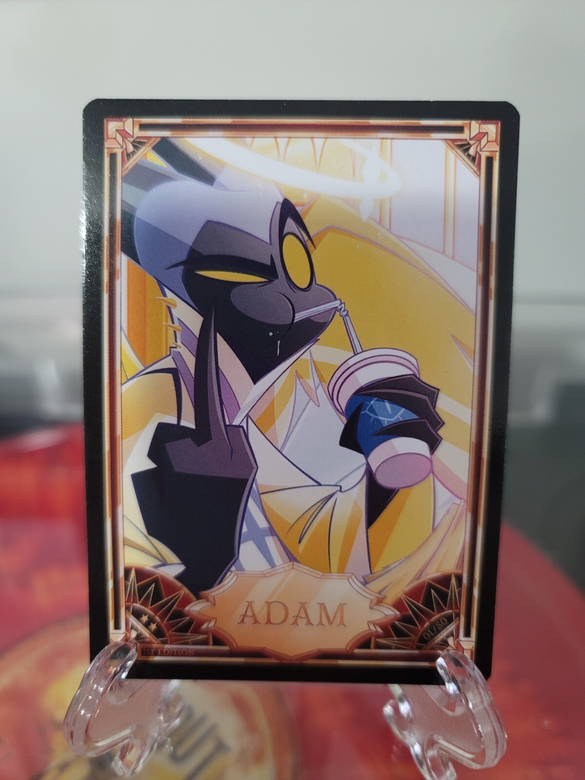 Hazbin Hotel Trading Card - Adam 01/50 - Season 1 1st Edition | eBay