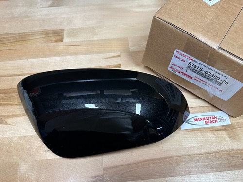 20-22 COROLLA PASSENGER RIGHT OUTER MIRROR COVER BLACK GENUINE 87915 ...
