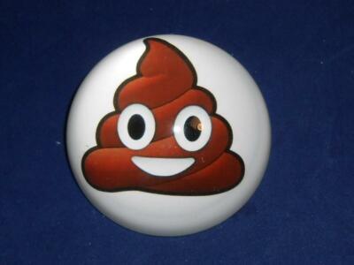 Cool New American Atelier Glass Emoji Poop Paperweight Limited Edition ...