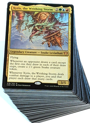 ***Custom Commander Deck*** Xyris - Snake Tribal - Wheels - EDH MTG ...