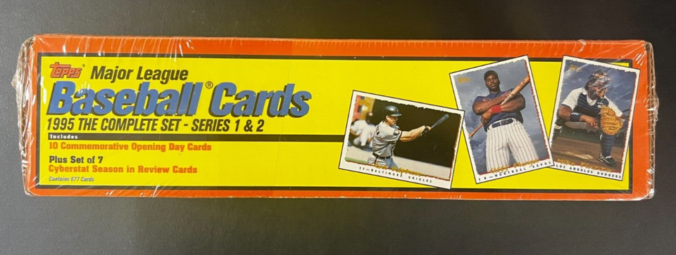 1995 Topps MLB The Complete Set - Series 1 & 2 (677 Cards) FACTORY ...