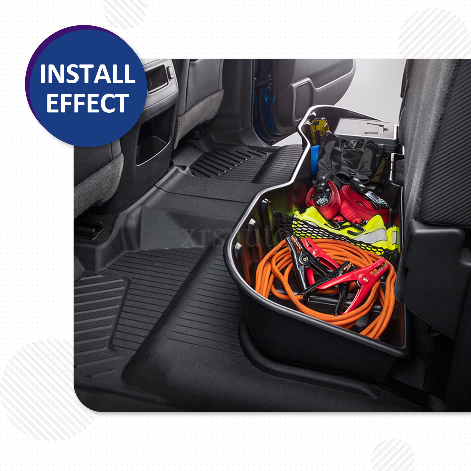 2007-2018 Chevy Silverado 2007-2019 GMC Sierra CREW CAB Underseat ...