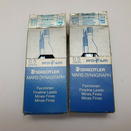 Staedtler Mars Dynagraph H (6 paquets avec 12 fils) + 5H Dynagraph (x10 ...