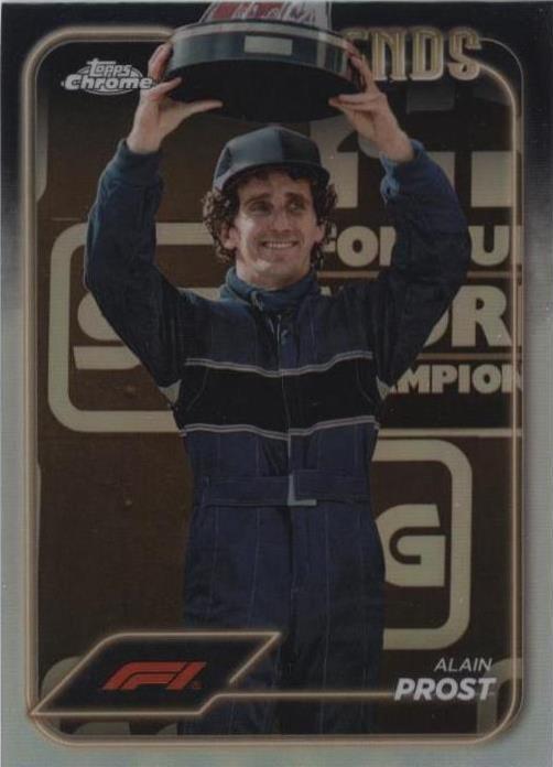 2024 Topps Chrome Formula 1 - F1 Legends Alain Prost #195 Refractor for ...