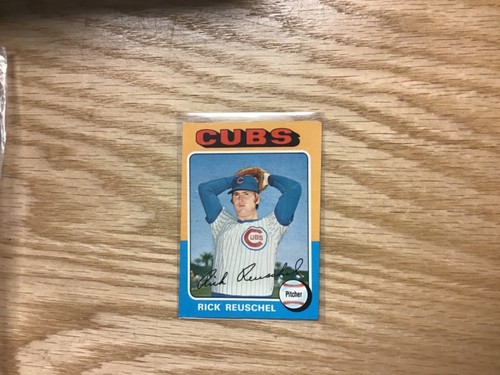1975 Topps Baseball Rick Reuschel Chicago Cubs Card #153 | eBay