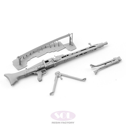 SOL RESIN FACTORY MM644, WWII German MG42 Machine Gun, SCALE 1:16 | eBay