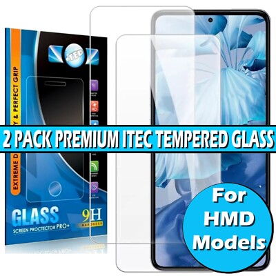 Tempered Glass Screen Protector For HMD Pulse Plus Pro Atlas Crest ...