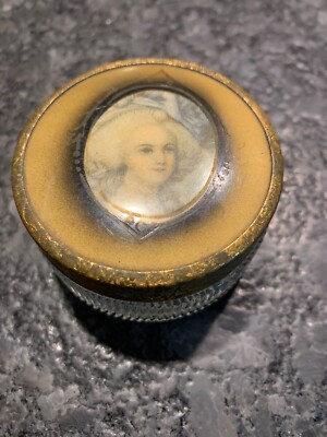 Antique Powder Jar | eBay