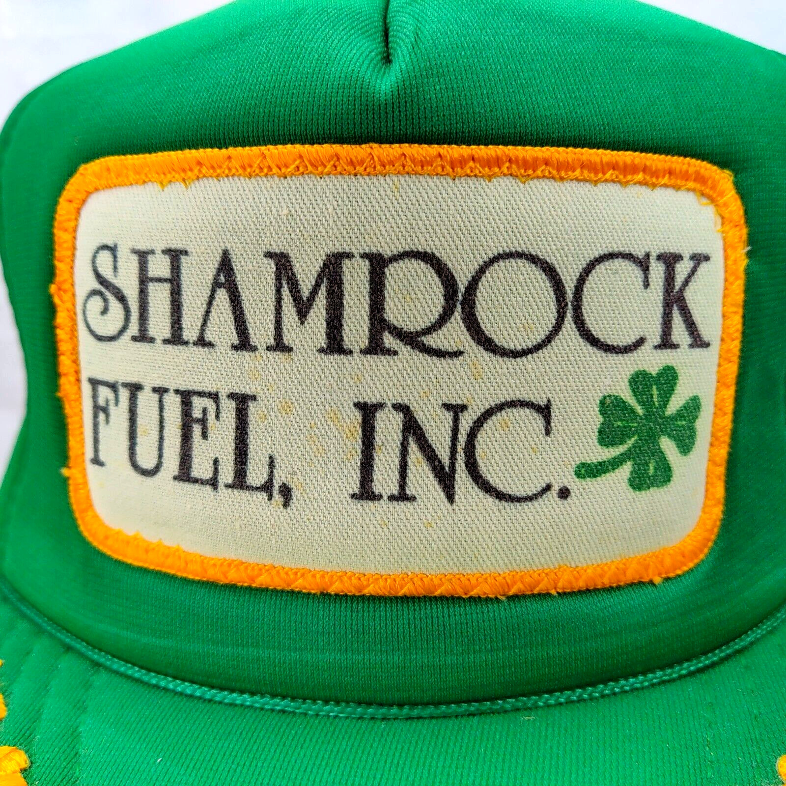 Vintage Shamrock Fuel Coal Company Green Trucker Hat … - Gem