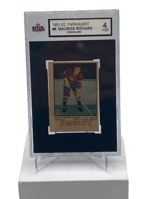 1951 Parkhurst Maurice (Rocket) Richard Rookie #4 KSA 4 | eBay