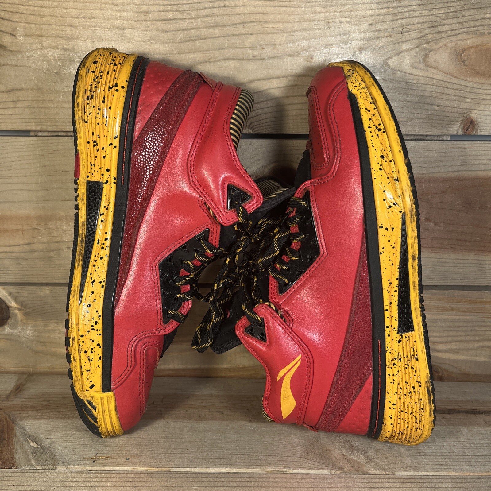 Rare Li Ning Way Of Wade 2 Code Red Dwayne Wade Sz 11… - Gem