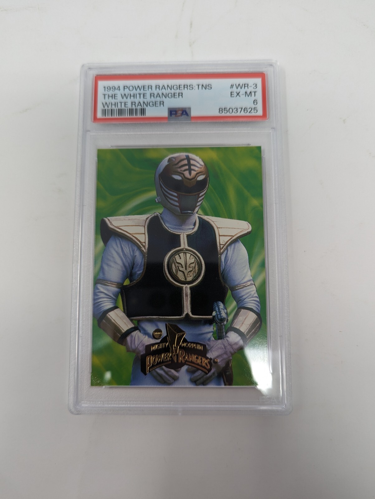 1994 Mighty Morphin Power Rangers The New Season #WR-3 The White Ranger ...