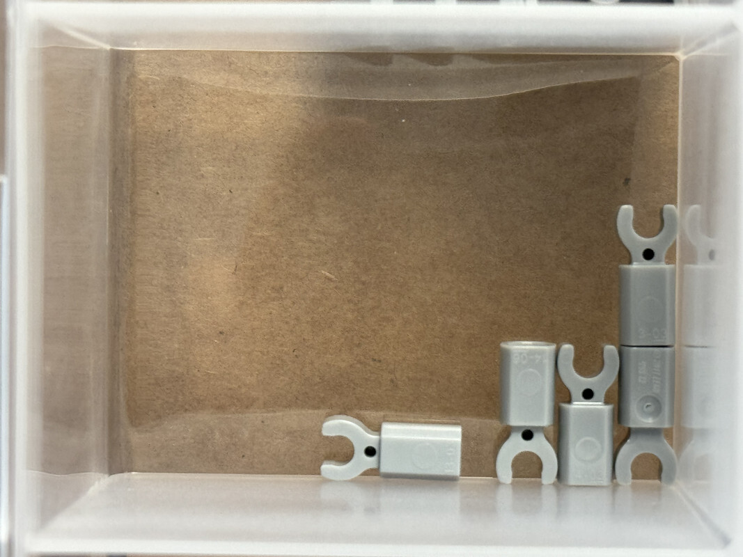 LEGO Parts - Light Bluish Gray Bar Holder with Clip - No 11090 - QTY 5 ...