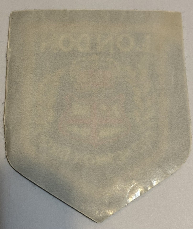 London England UK Crest Coat of Arms Embroidered Shield Felt Patch ...