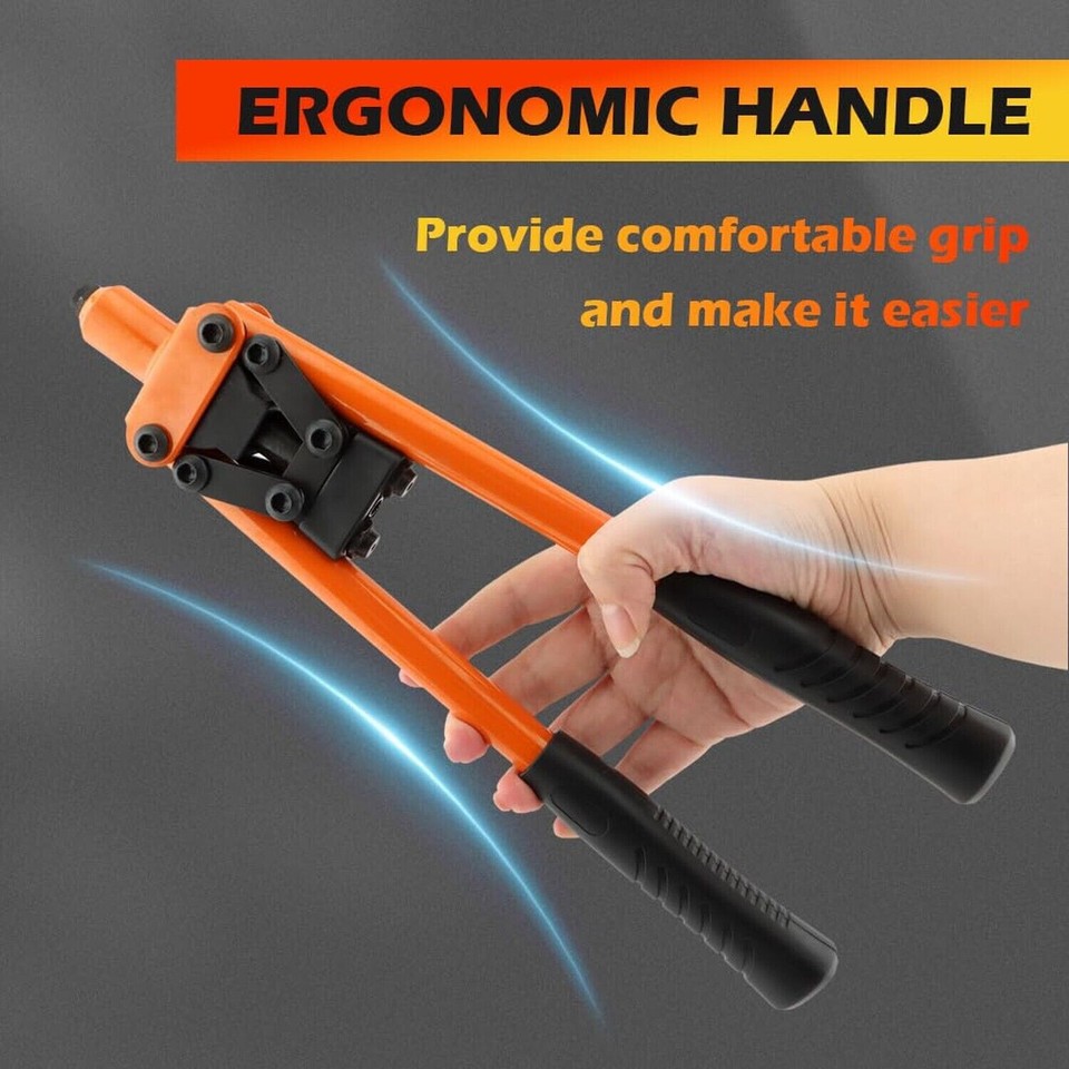 Rivet Nut Tool, Professional Rivet Nut Tool Kit Hand Riveter with 50 ...